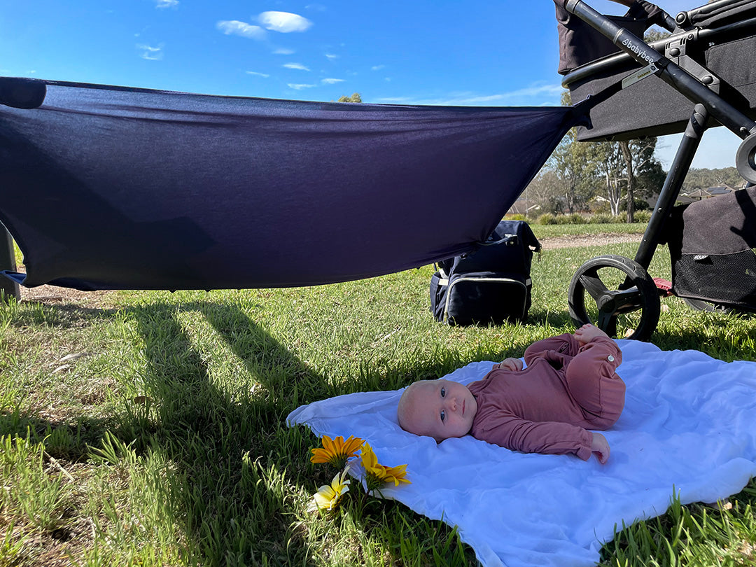 Multifunctional magnetic sun covers and UV protective baby sunsuits ...